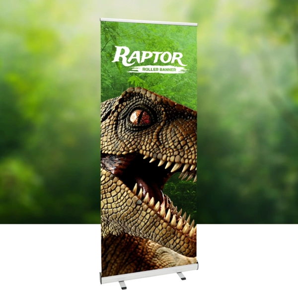 Raptor Roller Banner - affordable banner | Sussex Banners